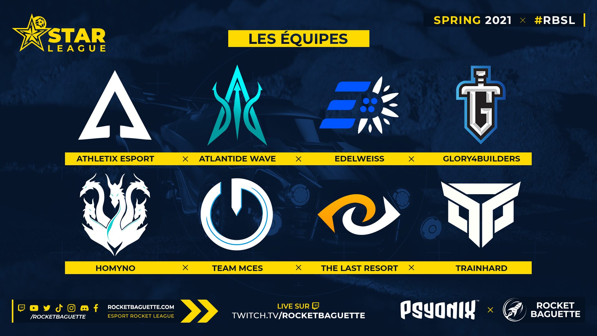 Star League Spring 2021 : top départ ! - Rocket Baguette